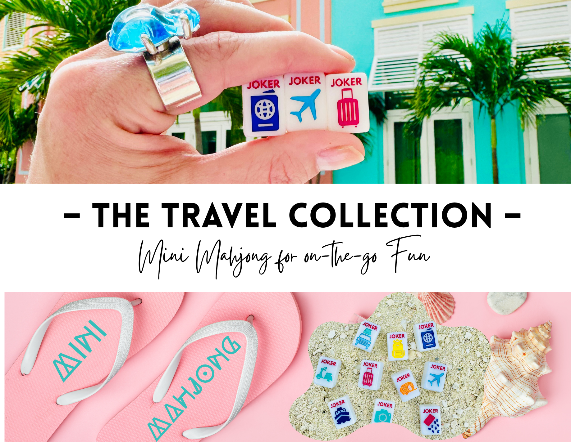 THE TRAVEL COLLECTION- Travel & Mini Tile Sets, Racks, Mats – My Fair ...