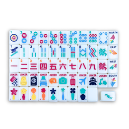 MINI ANYWHERE SERIES- Tiny Travel Mahjong Set | Small Size (0.8"x0.5"x ...