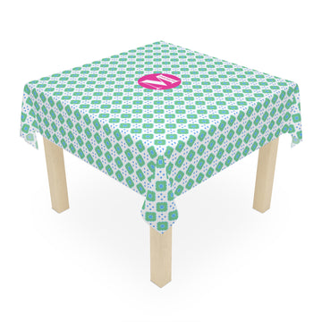 Mahjong Mats & Table Covers- Scalloped Edges, Bright Colors – My Fair ...