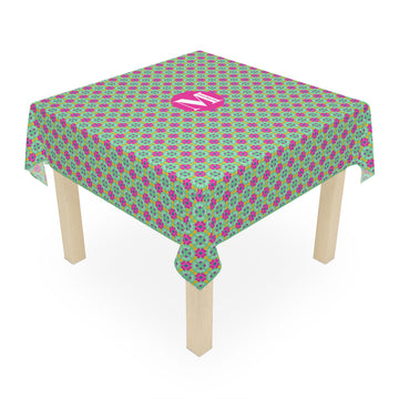 Mahjong Mats & Table Covers- Scalloped Edges, Bright Colors – My Fair ...