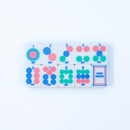 Crystal Prism Blue | Mahjong with Bold Angles and Vibrant Vibes | Clea ...