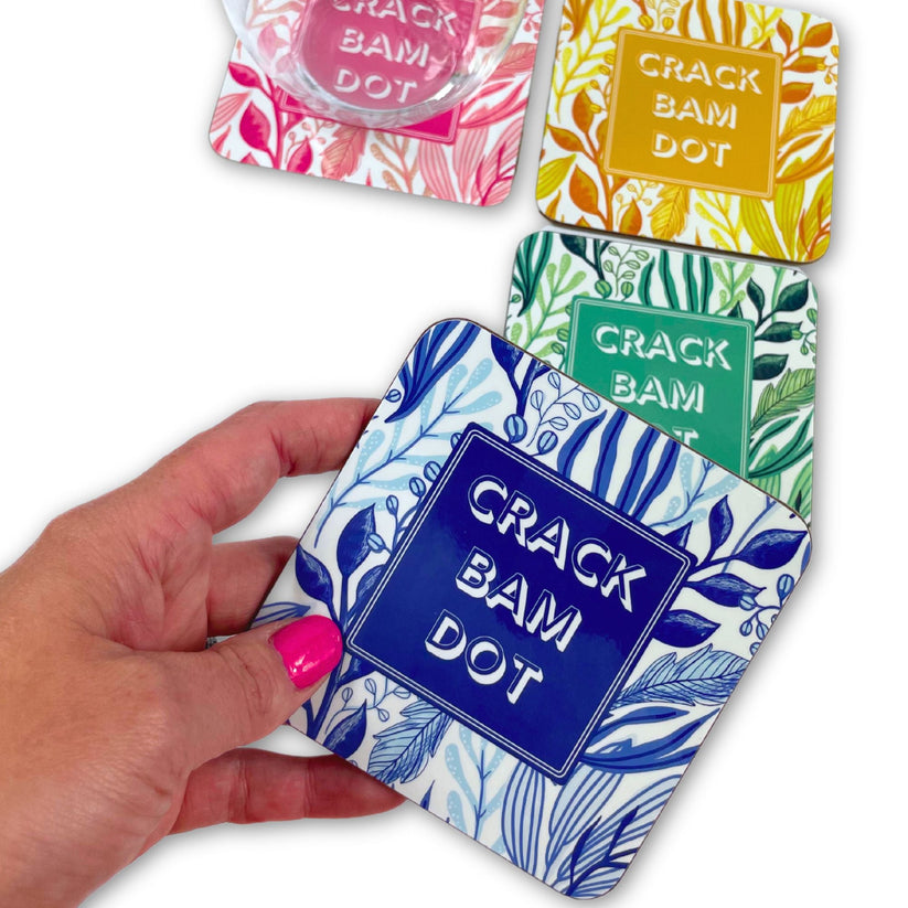 Mahjong Coasters, 4 Set. Colorful, Unique Mahjongg Gift for a Party or ...