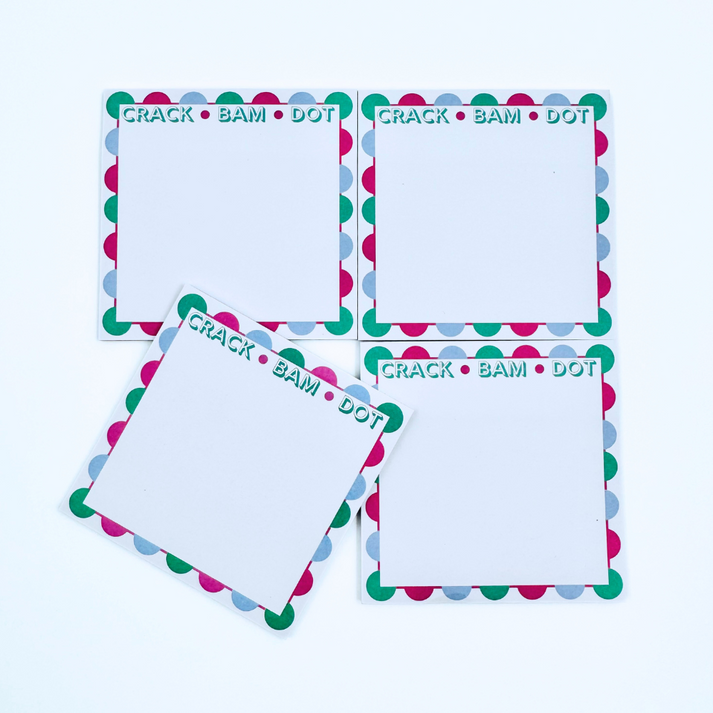 Mahjong Sticky Note Pads (Set of 4) | Gift, Prize or Favor | Game, Par ...