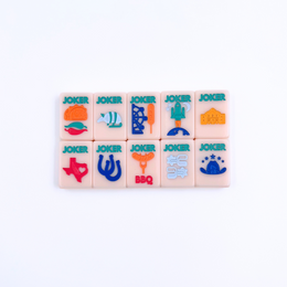 THE TEXAS SERIES | American Mahjong with Lone Star Flair | Colorful Un ...